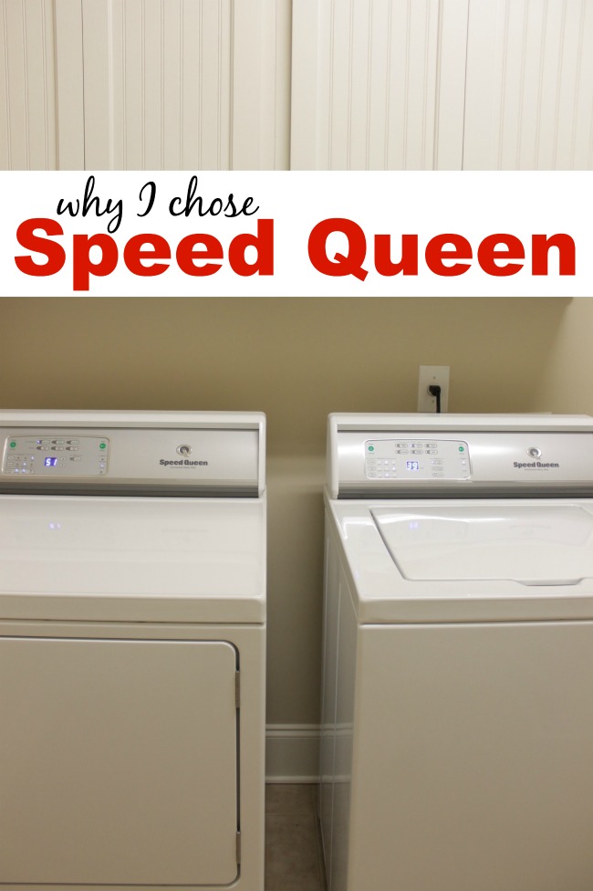 Why I chose Speed Queen